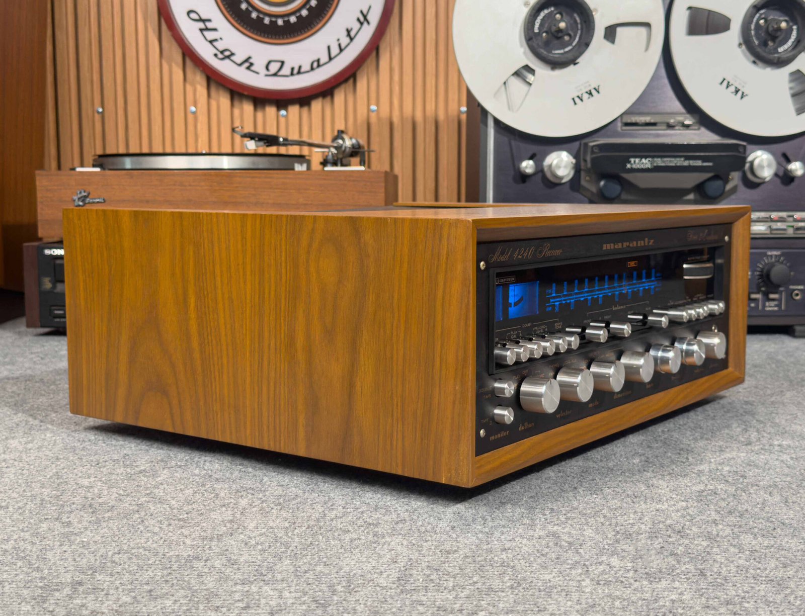 EXCELLENT MARANTZ 4240 QUAD STEREO RECEIVER – VINTAGE 4-CHANNEL POWER ...