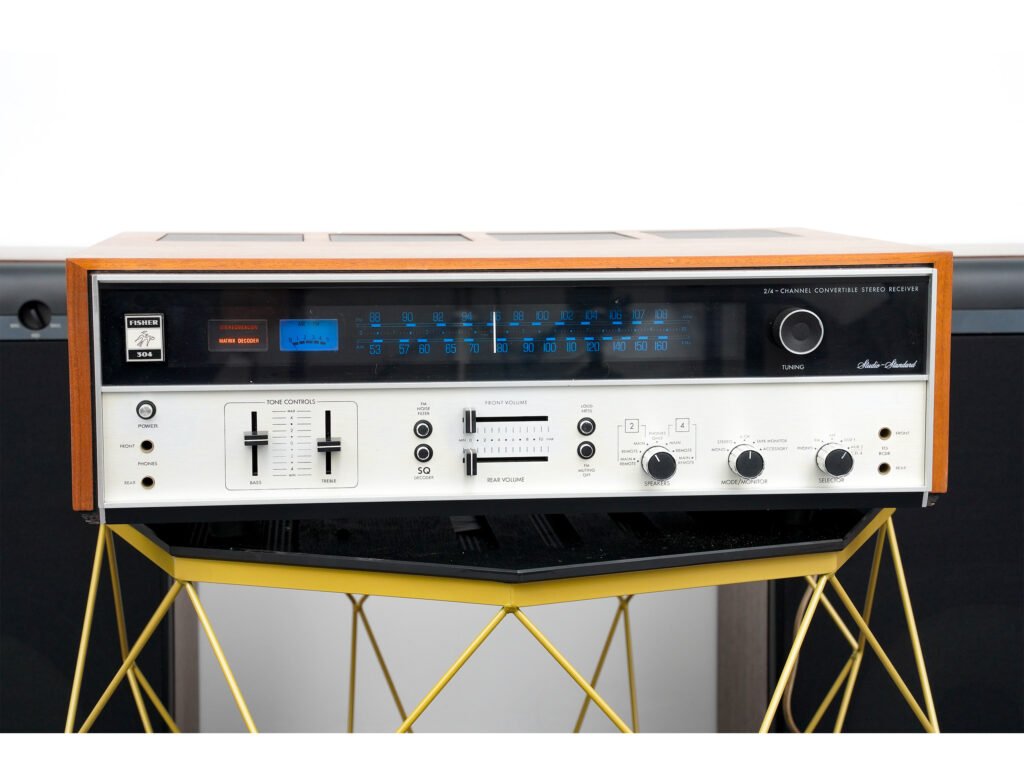 EXCELLENT FISHER 304 VINTAGE STEREO/QUAD RECEIVER – CLASSIC ANALOG ...