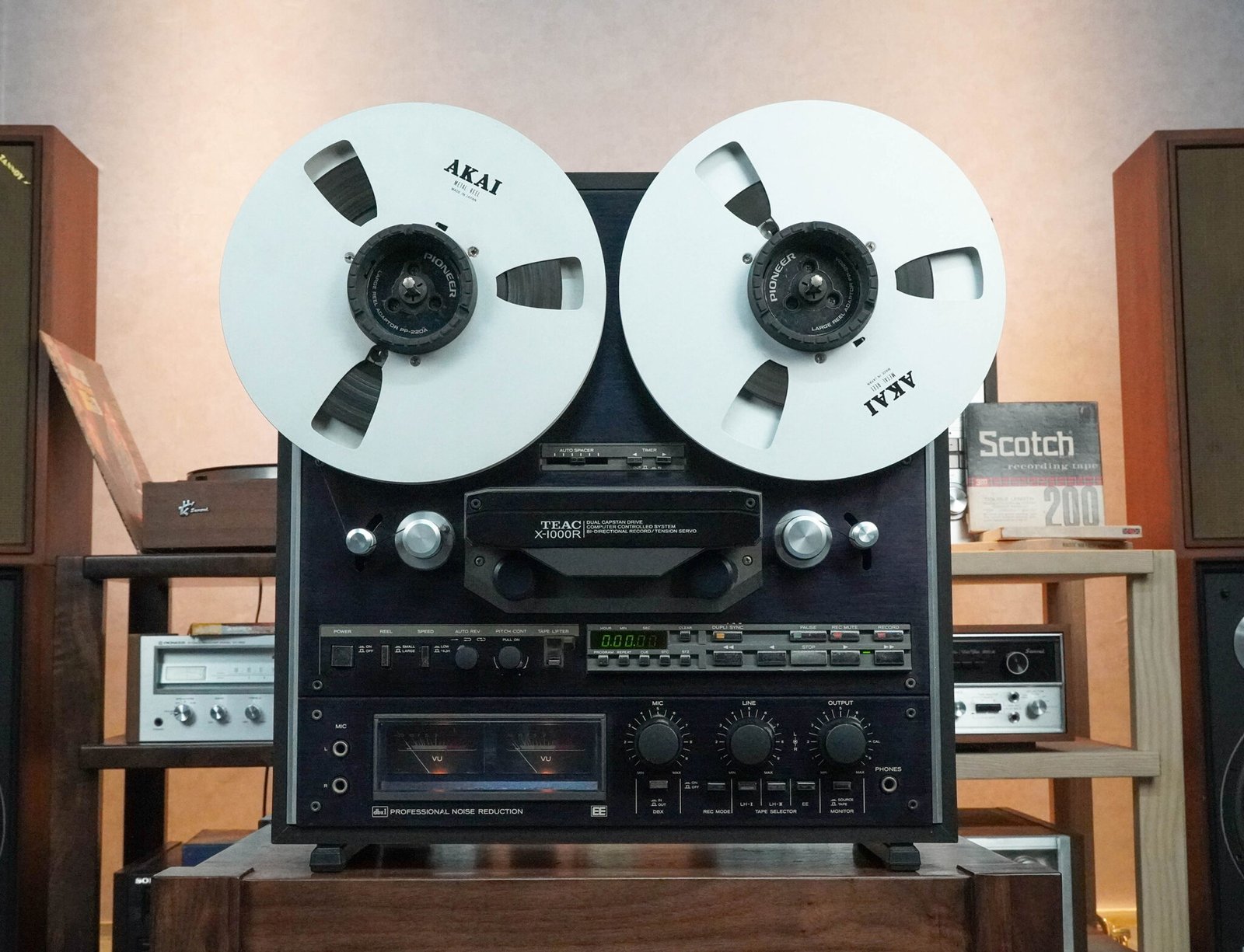 TEAC X-1000R Vintage Reel-to-Reel Tape Recorder – Restored– 1-Year ...