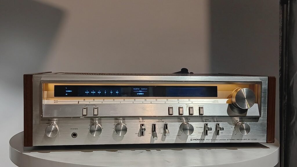 VINTAGE PIONEER SX-3700 STEREO RECEIVER – FLUROSCALE DISPLAY – 1-YEAR ...