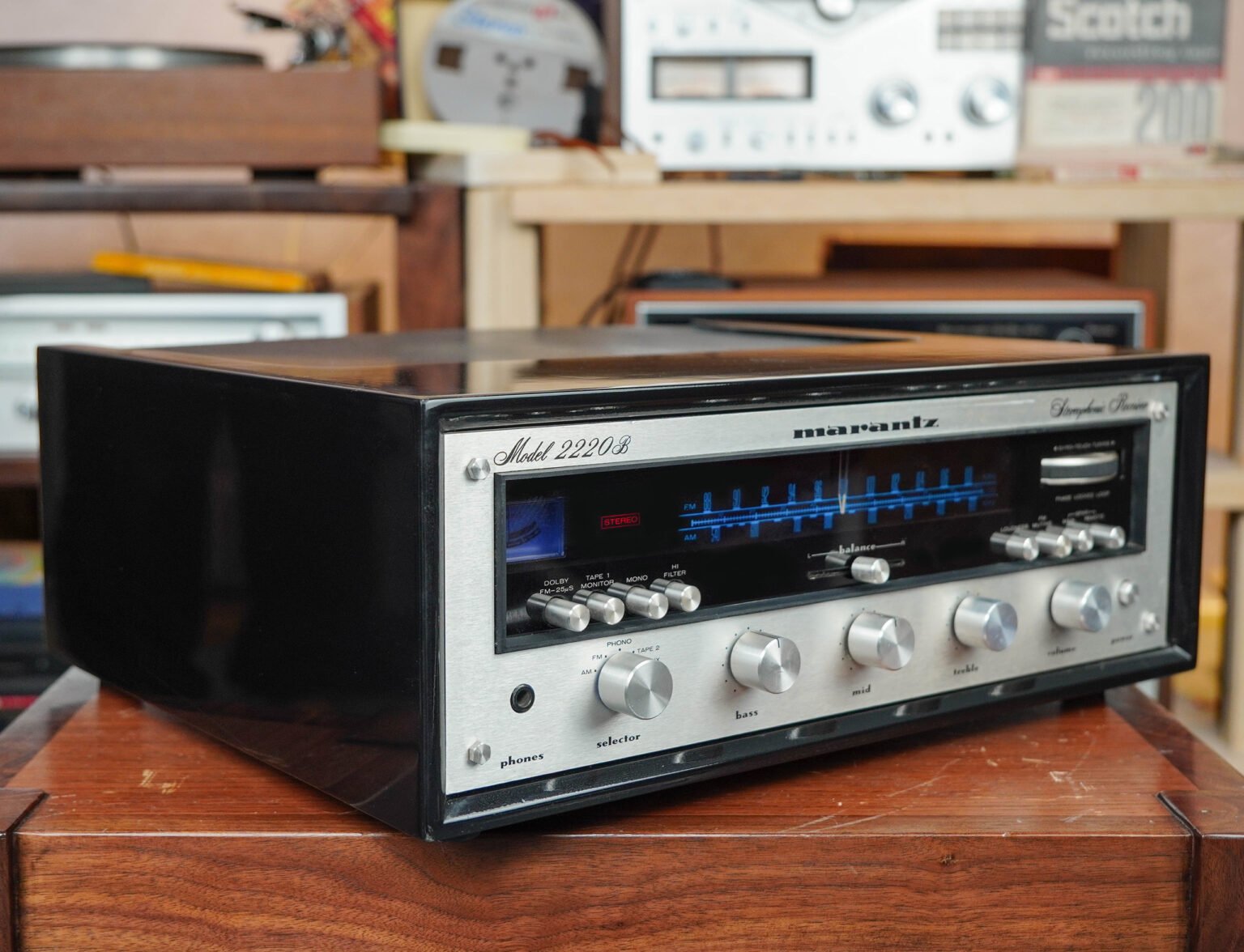 Excellent Marantz 2220B Receiver – Serviced, New Lights-1-Year Warranty ...