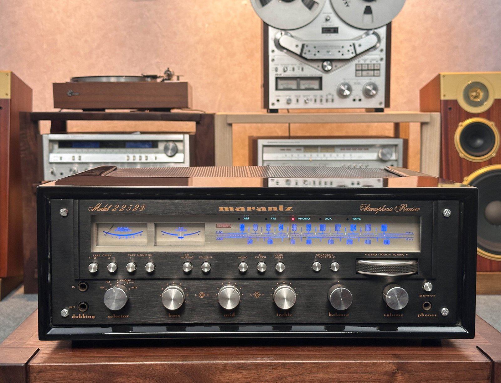 Marantz 2252B Vintage Stereo Receiver - Fully Restored, Serviced – 1Yr ...