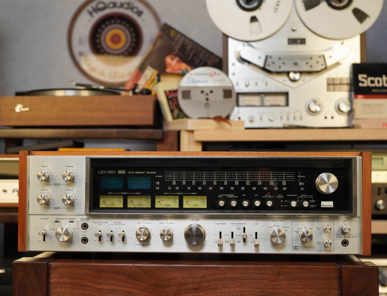 Sansui QRX-9001 Quad Receiver – Fully Restored, Serviced – 1Year ...