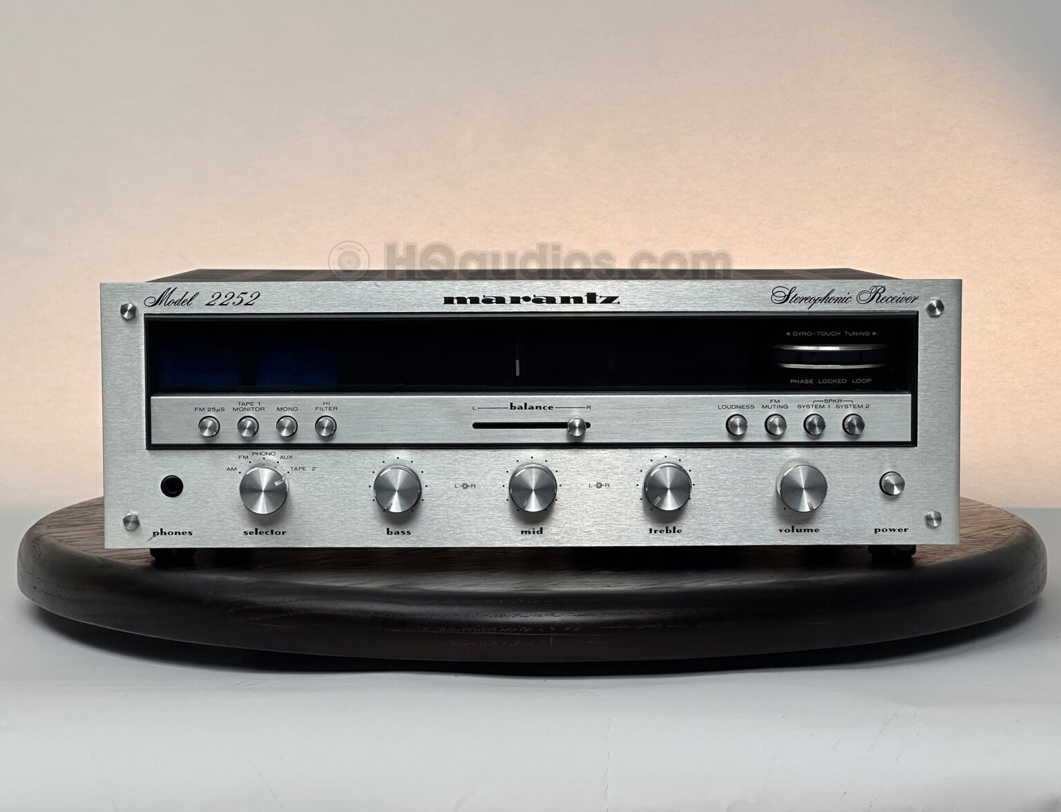 Marantz 2252 Stereo Receiver– Recapped & Serviced- WC22 Case Included-1 ...