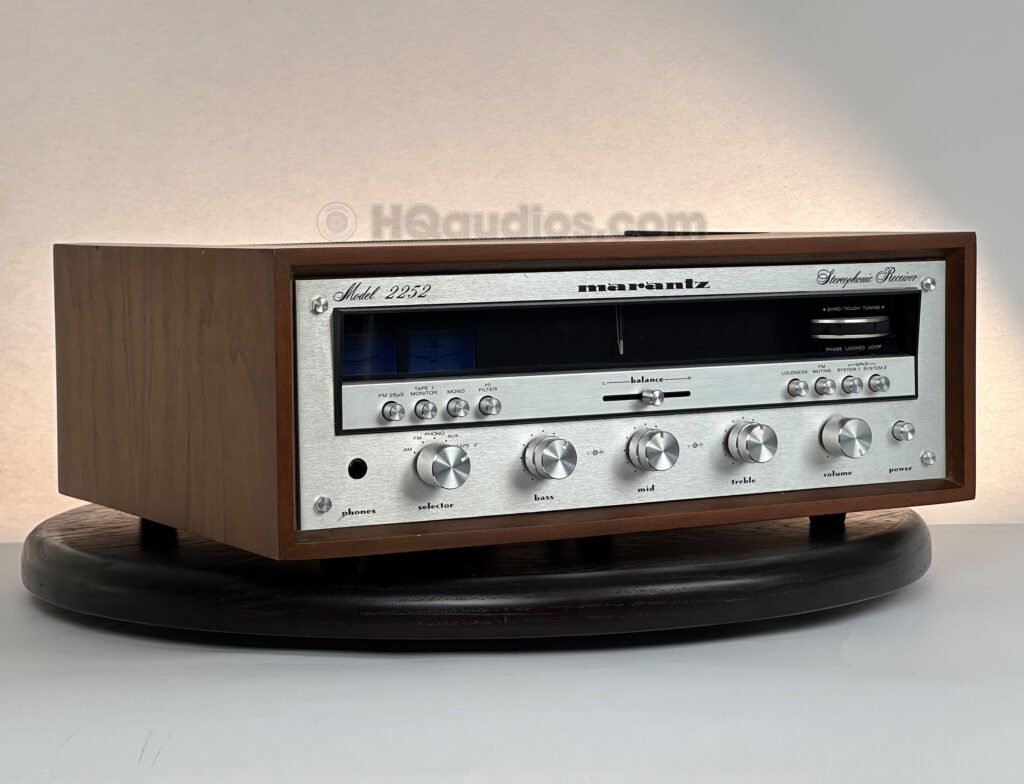 Marantz 2252 Stereo Receiver– Recapped & Serviced- WC22 Case Included-1 ...
