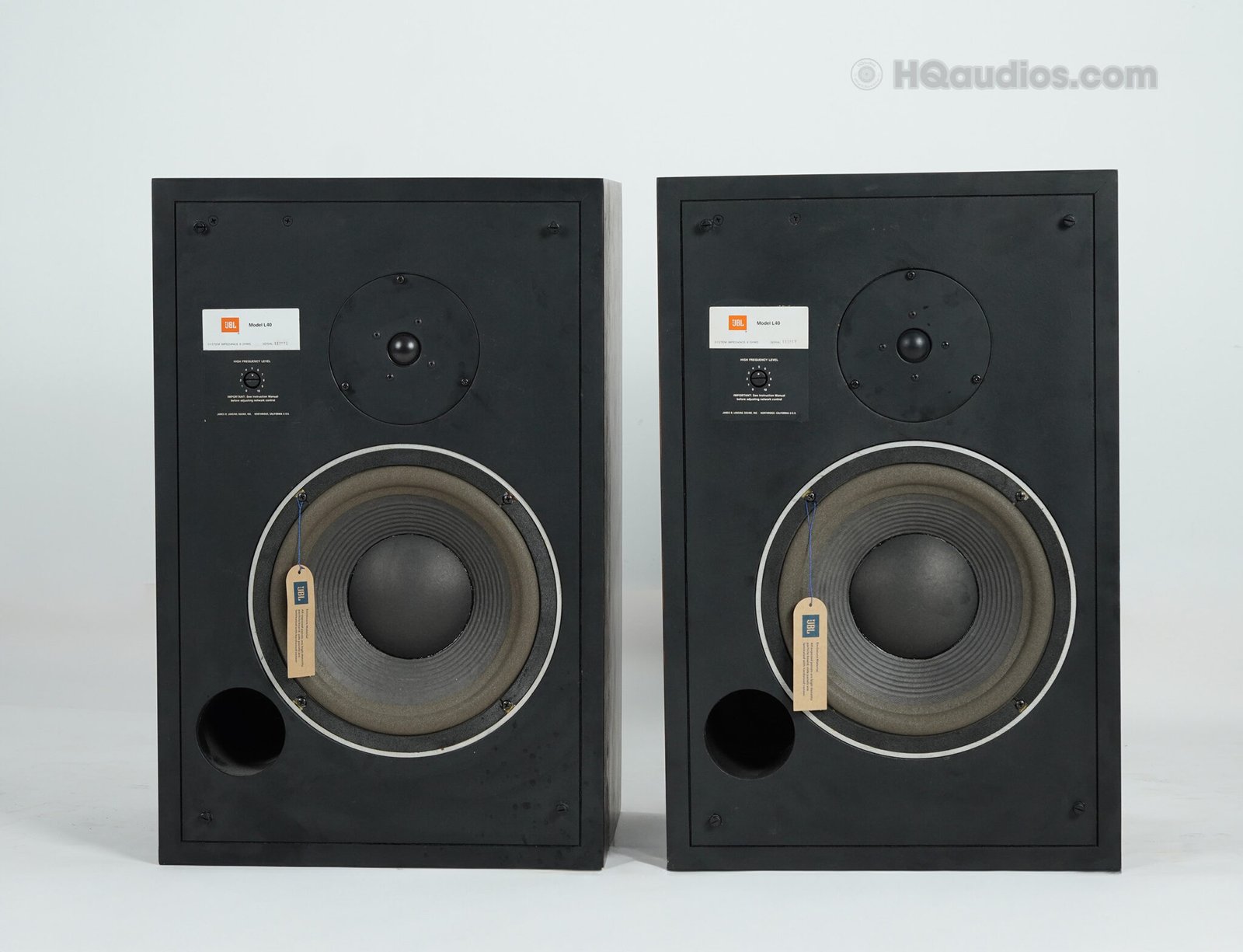 JBL L40 Bookshelf Speakers – Fully Serviced – Exl Sound – Serviced – 1 ...